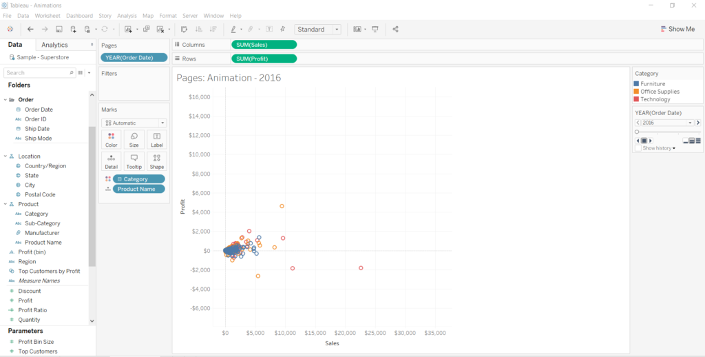 Adding Animations In Tableau Guide - Newcomp Analytics